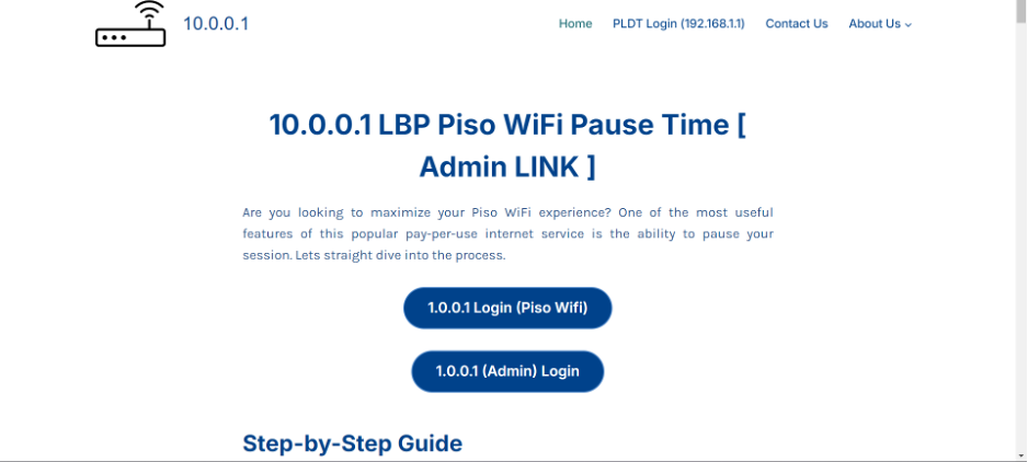 How To Use The Pause Time Feature 10 10 0 1 Piso Wifi Pause Time Champion Magazine Online